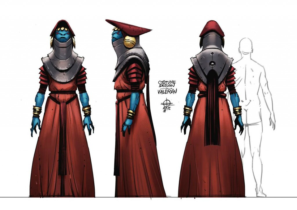 Les gagnants du concours de costume pour Valérian de Luc Besson | Spotern