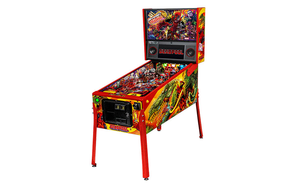 Stern Pinball dévoile une gamme de flippers Deadpool | Spotern