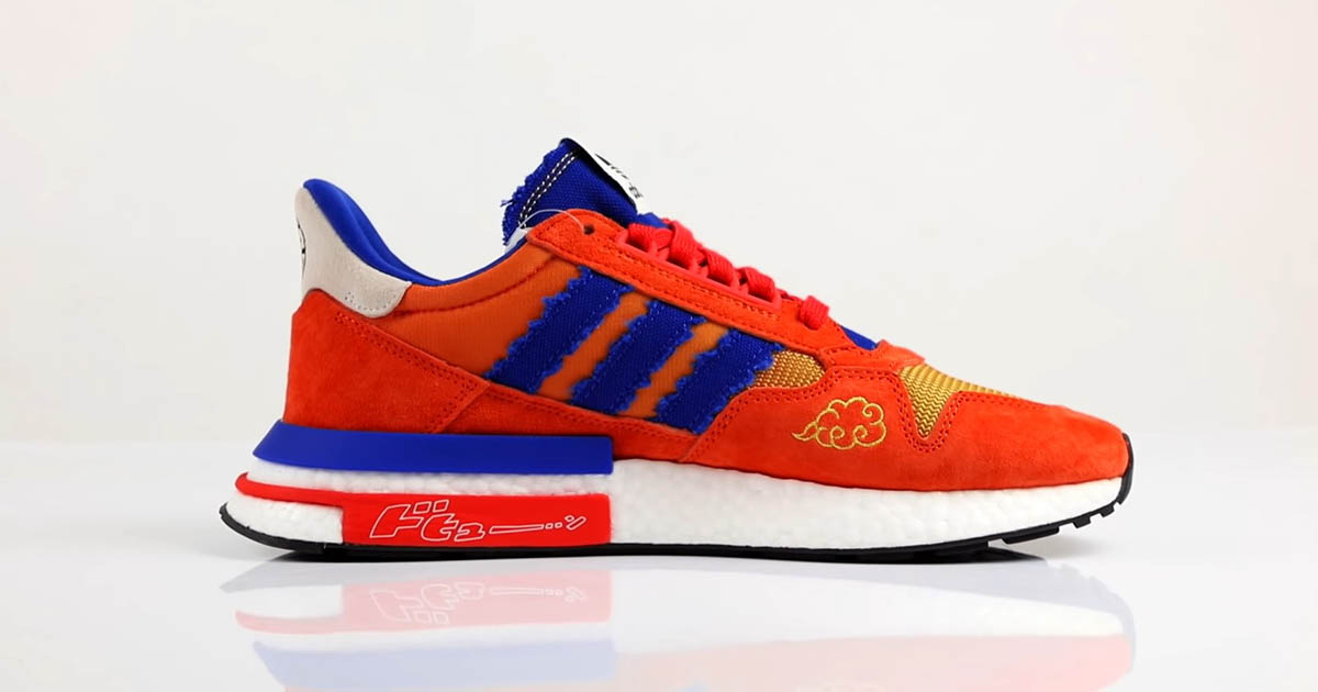Adidas x Dragon Ball Z : La Goku ZX 500 RM se dévoile en vidéo | Spotern