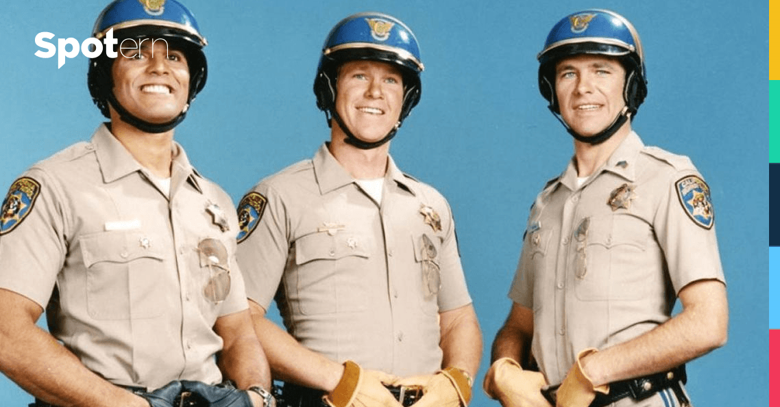 Officer Frank Poncherello (played by Erik Estrada) outfits on CHiPs