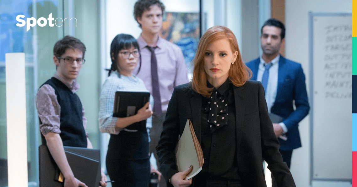 Miss Sloane: Clothes, Outfits, Brands, Style and Looks | Spotern