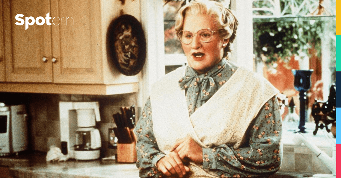 Mrs. Doubtfire: Clothes, Outfits, Brands, Style and Looks | Spotern