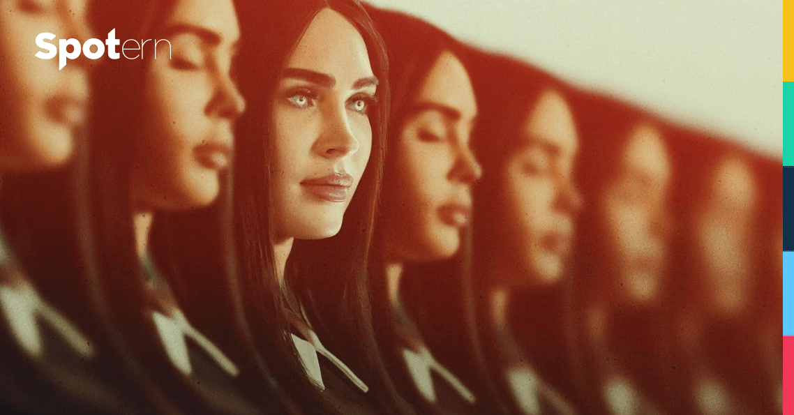 Alice (played by Megan Fox) outfits on Subservience