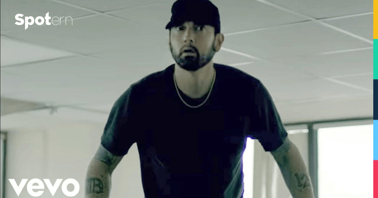 Eminem - Fall (Official Music Video): Clothes, Outfits, Brands, Style ...