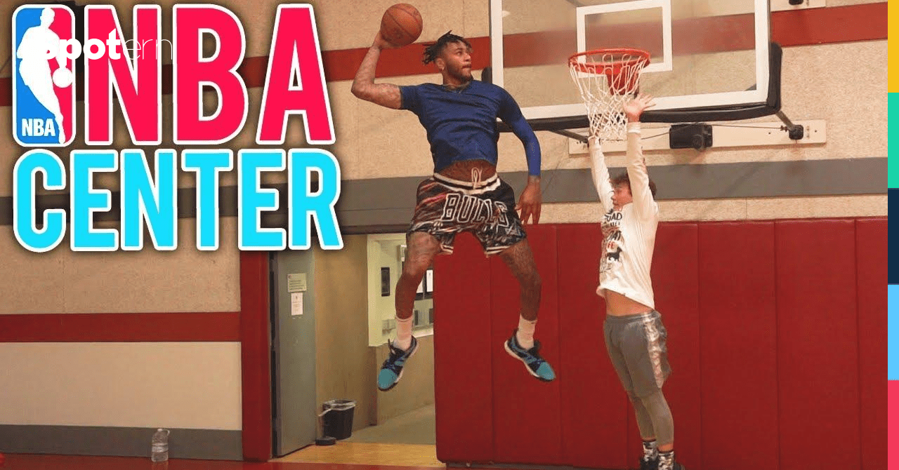 I Challenged a NBA CENTER to 1v1 BASKETBALL and this happened ...