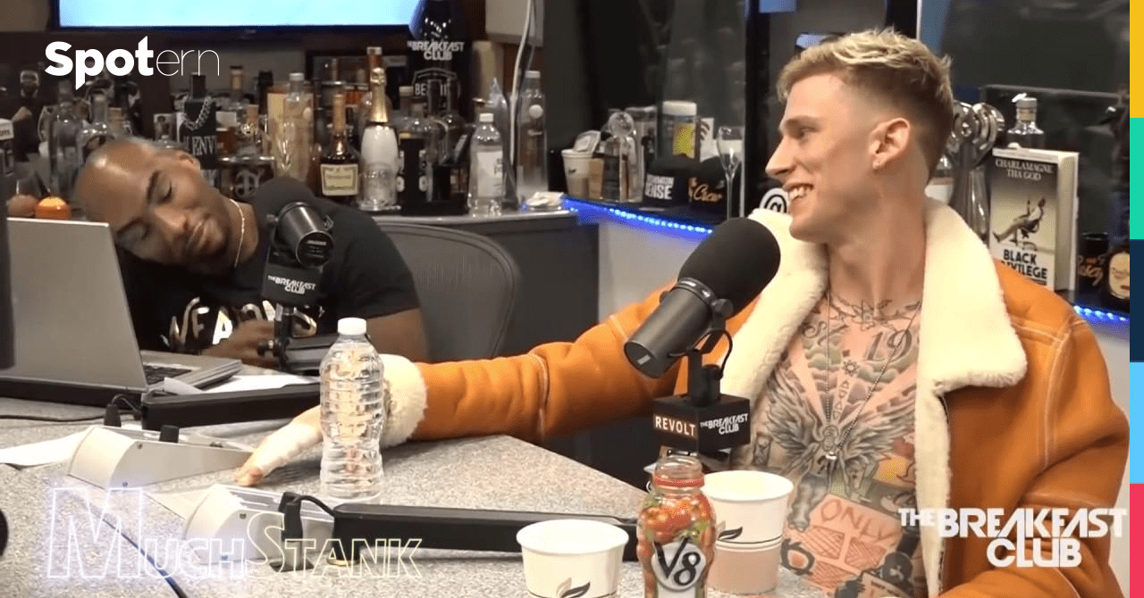 Machine Gun Kelly Pours his Heart out on The Breakfast Club (Interview ...