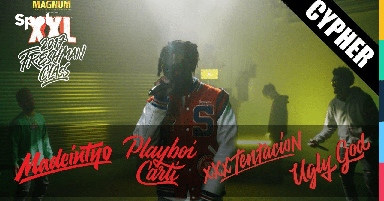 Playboi Carti, XXXTentacion, Ugly God and Madeintyo 2017 XXL Freshman ...