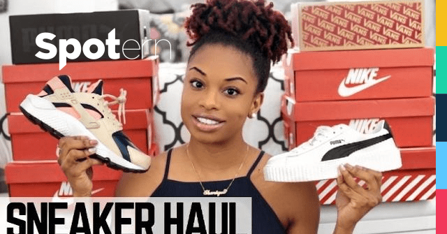 SNEAKER TRY ON HAUL | NIKE, FENTYXPUMA AND VANS | journeytowaistlength ...