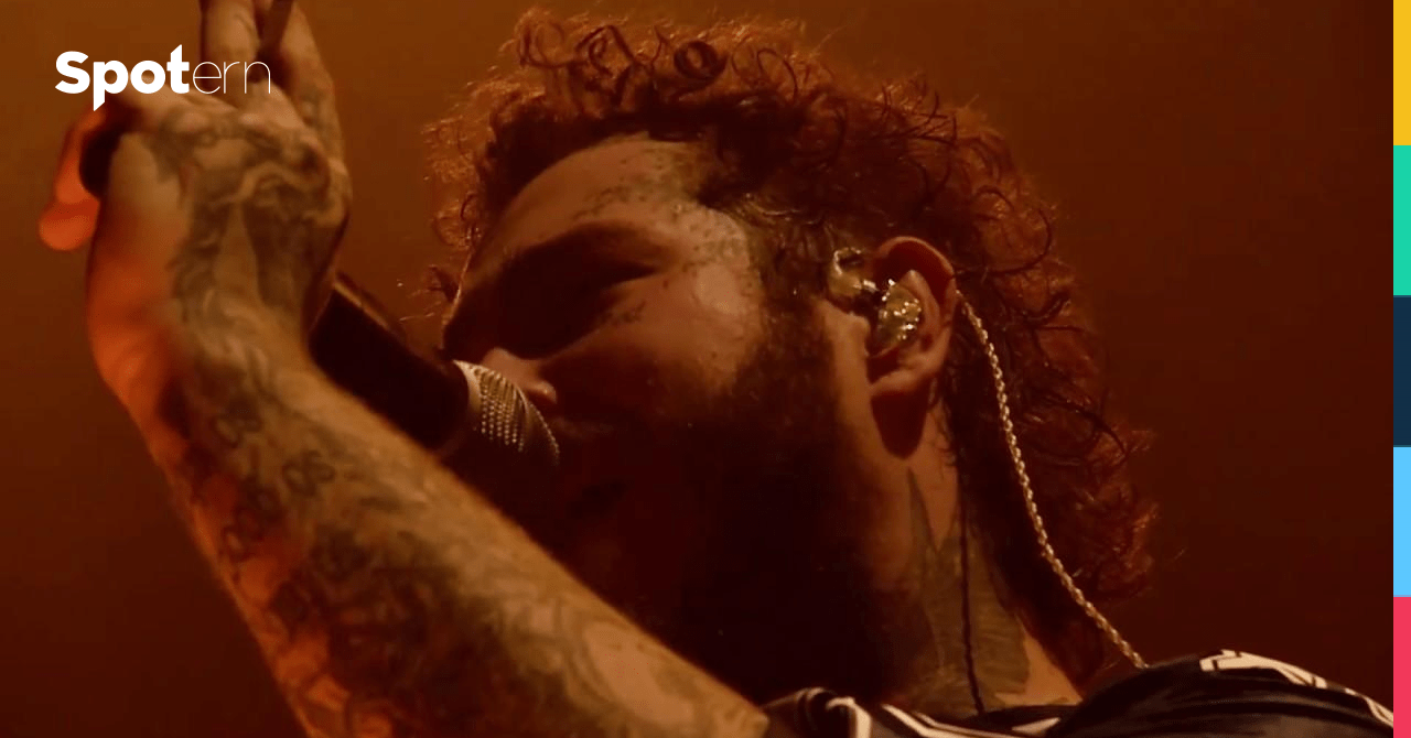 Post Malone - "Circles" (Live on the Runaway Tour): Clothes, Outfits ...