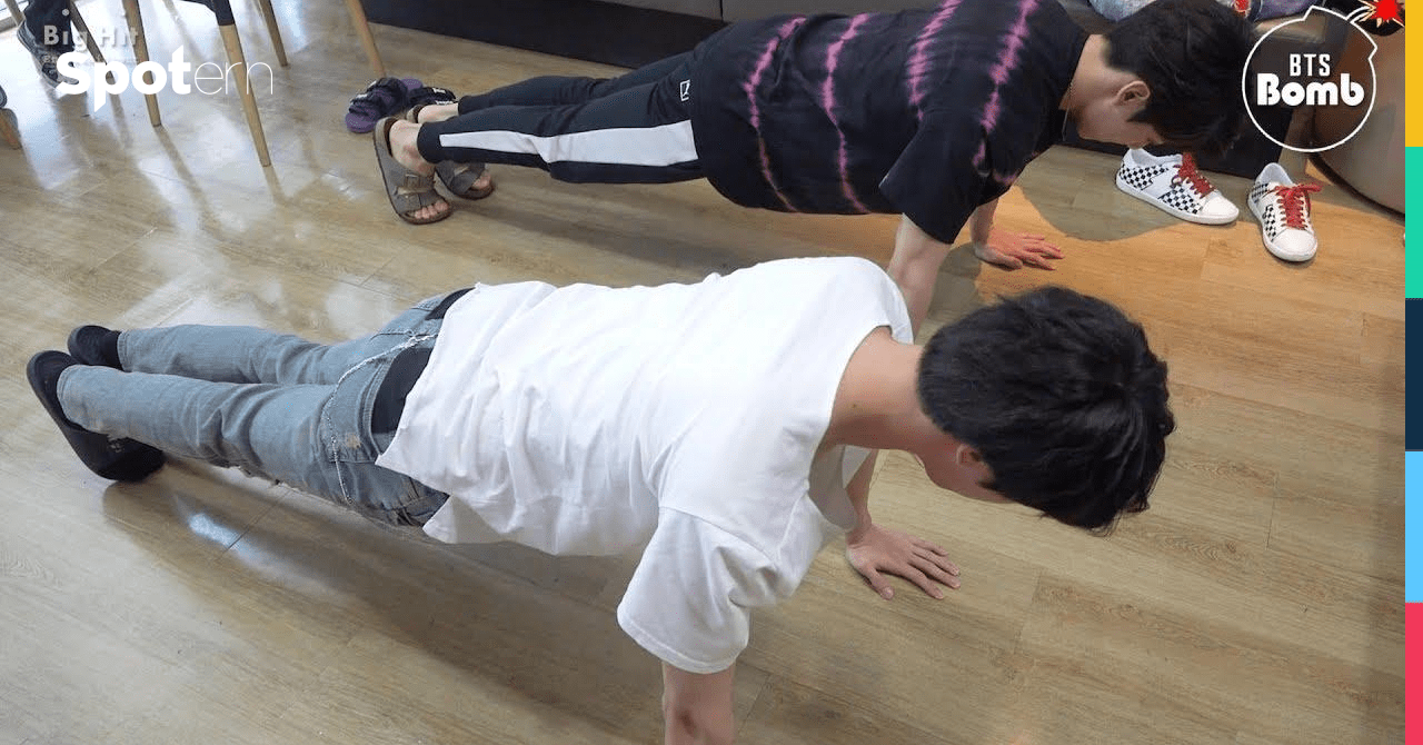 [BANGTAN BOMB] JK & JIN's exercise time - BTS (방탄소년단) : Vêtements, Mode, Marque, Look et Style ...