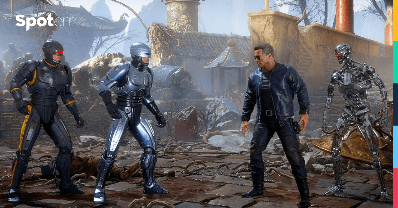 Mortal Kombat 11 RoboCop Vs Terminator & Endoskeleton Terminator ...
