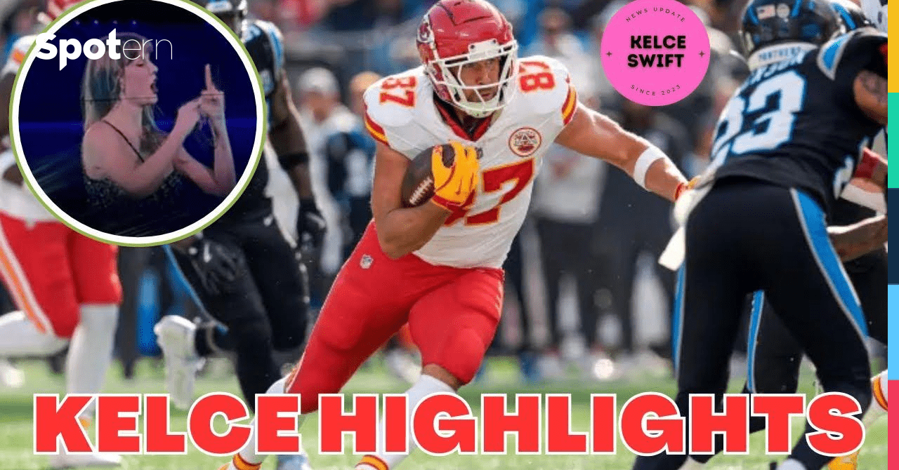 Travis Kelce GAME HIGHLIGHTS as Taylor Swift SKIPS Chiefs vs Panthers: Clothes, Outfits, Brands ...