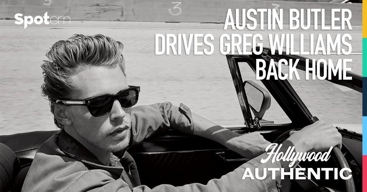 Austin Butler drives Greg Williams back home.: Clothes, Outfits, Brands ...