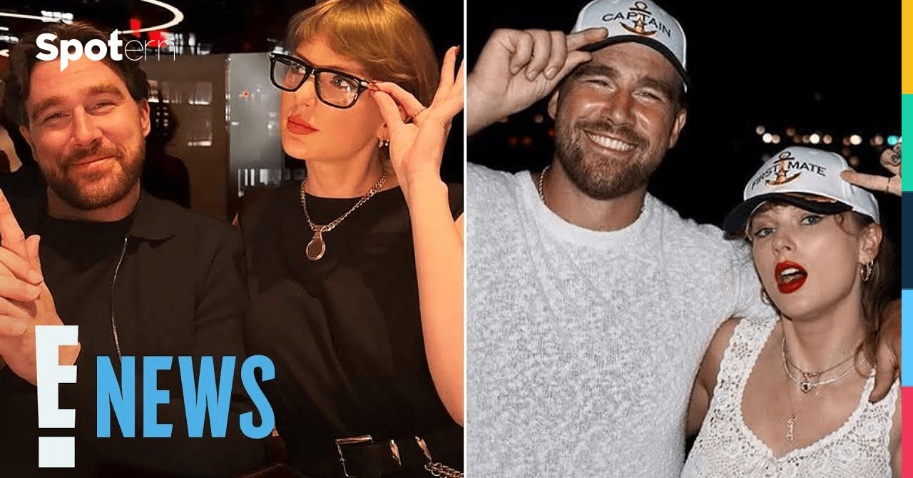 Travis Kelce's First Photos of Taylor Swift Give Rare Look at Bond | E ...
