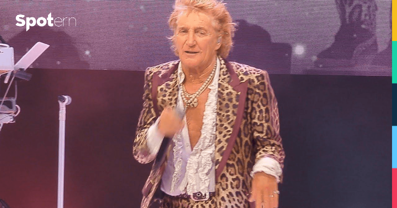 Rod Stewart First Cut is the Deepest Live One Last Time Tour Detroit ...