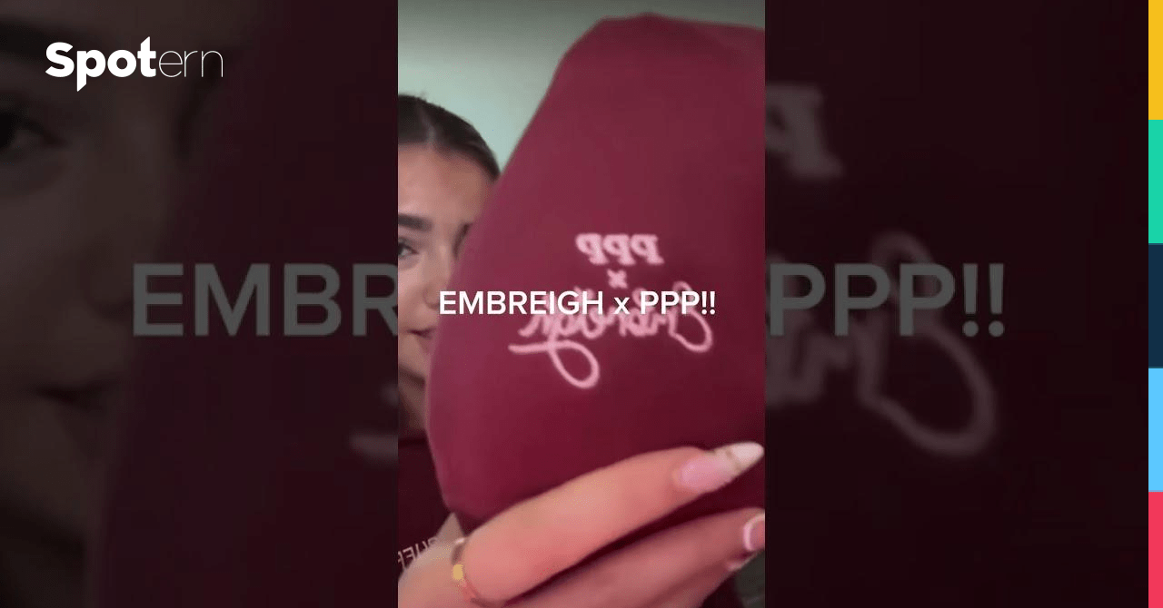 PPP x Embreigh!! 💕So excited for this launch!!🤭@pinkpalmpuff ⁠# ...