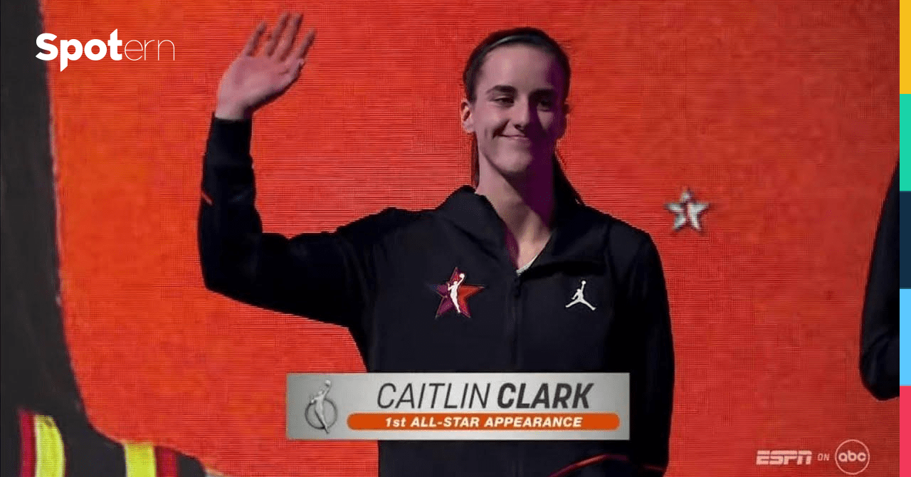 Team WNBA intro before All-Star Game | Caitlin Clark, Angel Reese ...
