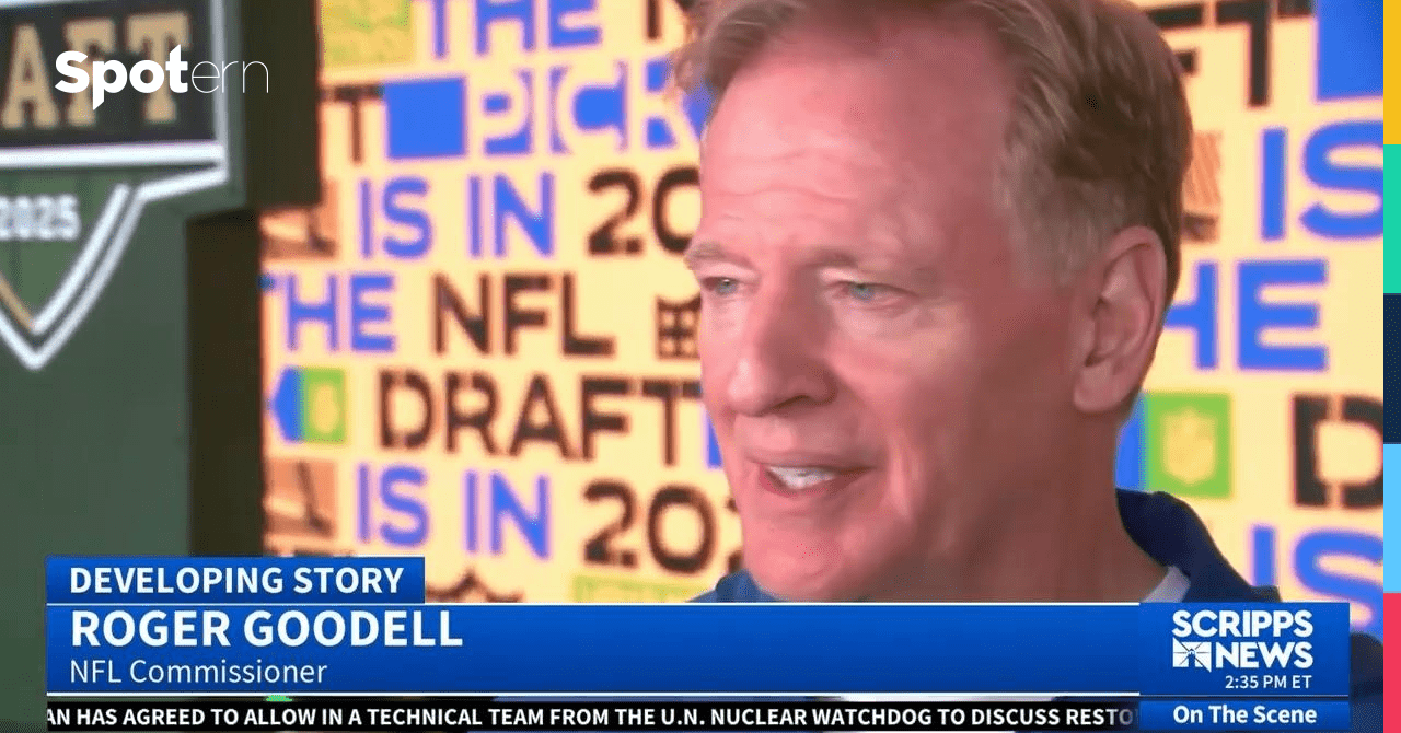 Roger Goodell talks about the emotional impact of NFL Draft ahead of ...