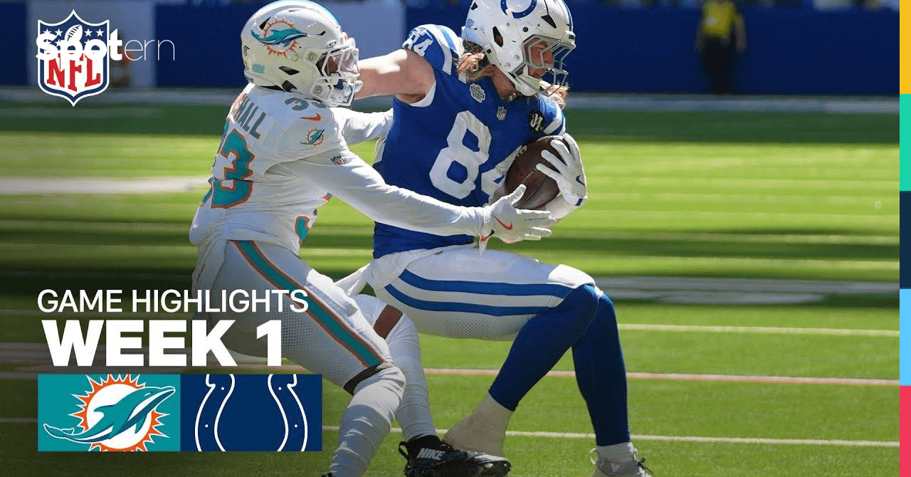 Miami Dolphins vs Indianapolis Colts Game Highlights | 2025 NFL Season ...
