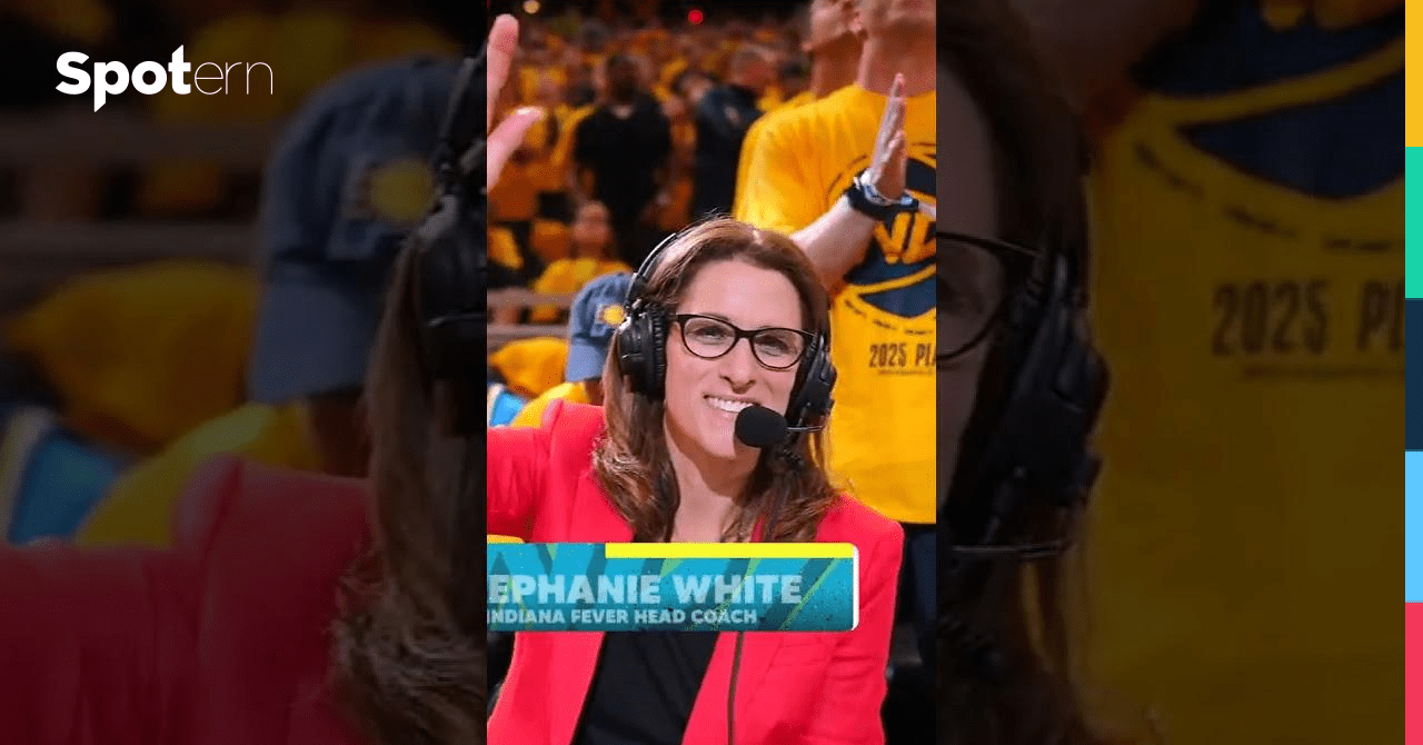 Head Coach Stephanie White On the Call On ESPN For the NBA Playoffs ...