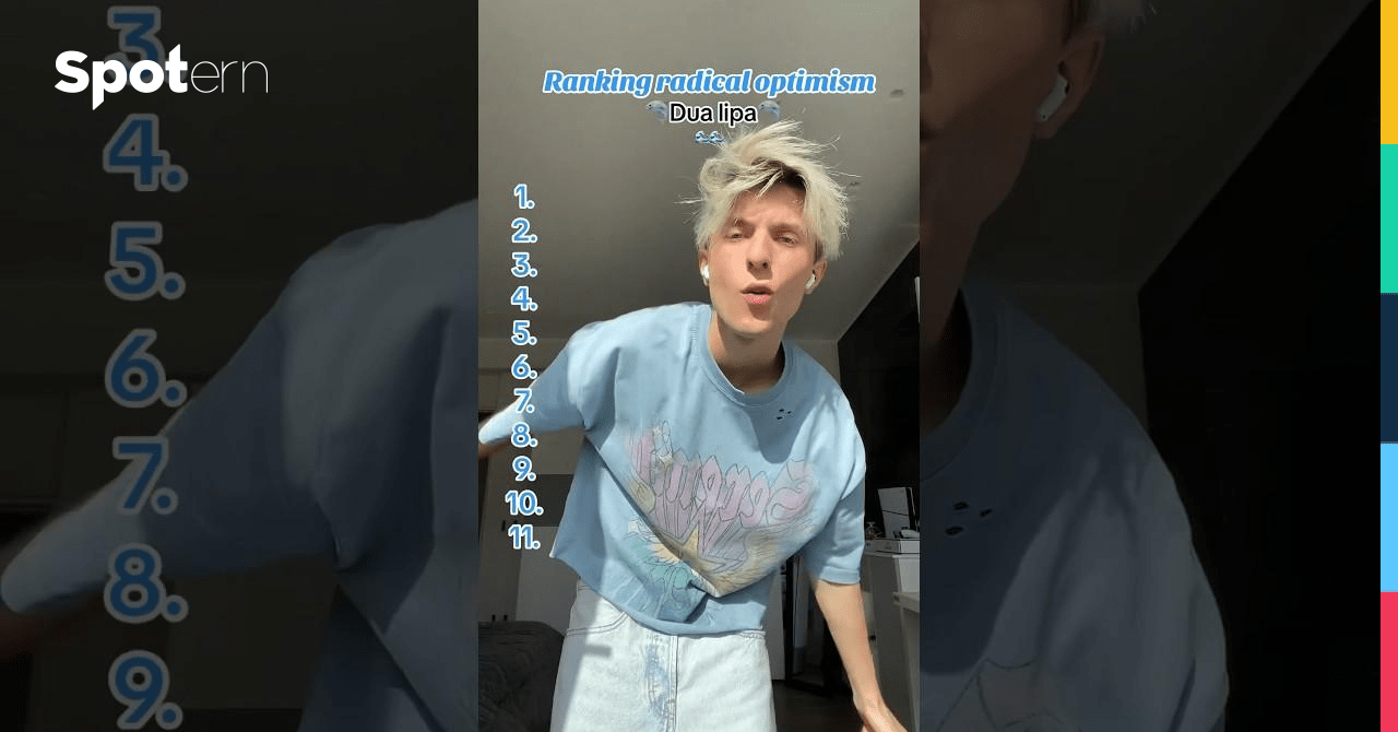 Ranking Dua lipa Radical optimism album🌊🦈#dualipa #dualipaalbum # ...