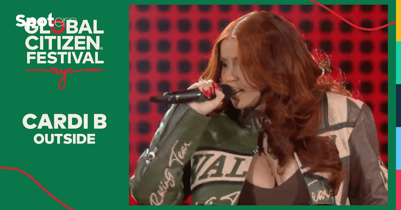 Cardi B Performs New Track “Outside” | Global Citizen Festival NYC 2025 ...