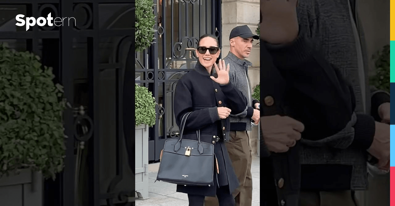 Jennifer Connelly in Paris (IG : crazyalyy_)#jenniferconnelly #pfw # ...