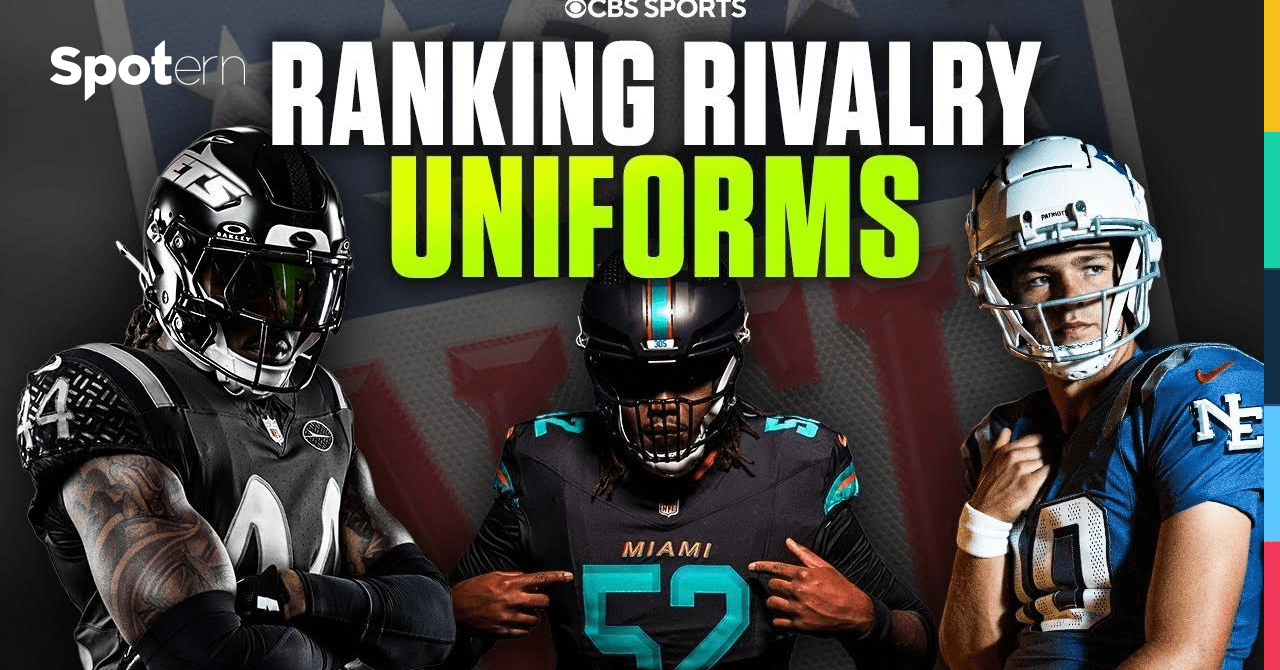 Ranking the NEW NFL Rivalry Uniforms ⚔️: Clothes, Outfits, Brands ...