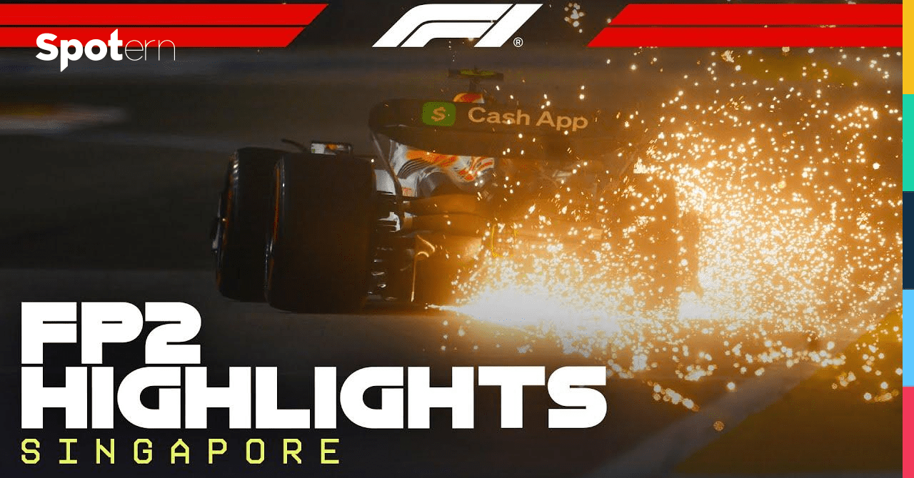 Two Red Flags & Pit Lane Incident! | FP2 Highlights | 2025 Singapore Grand Prix: Clothes ...