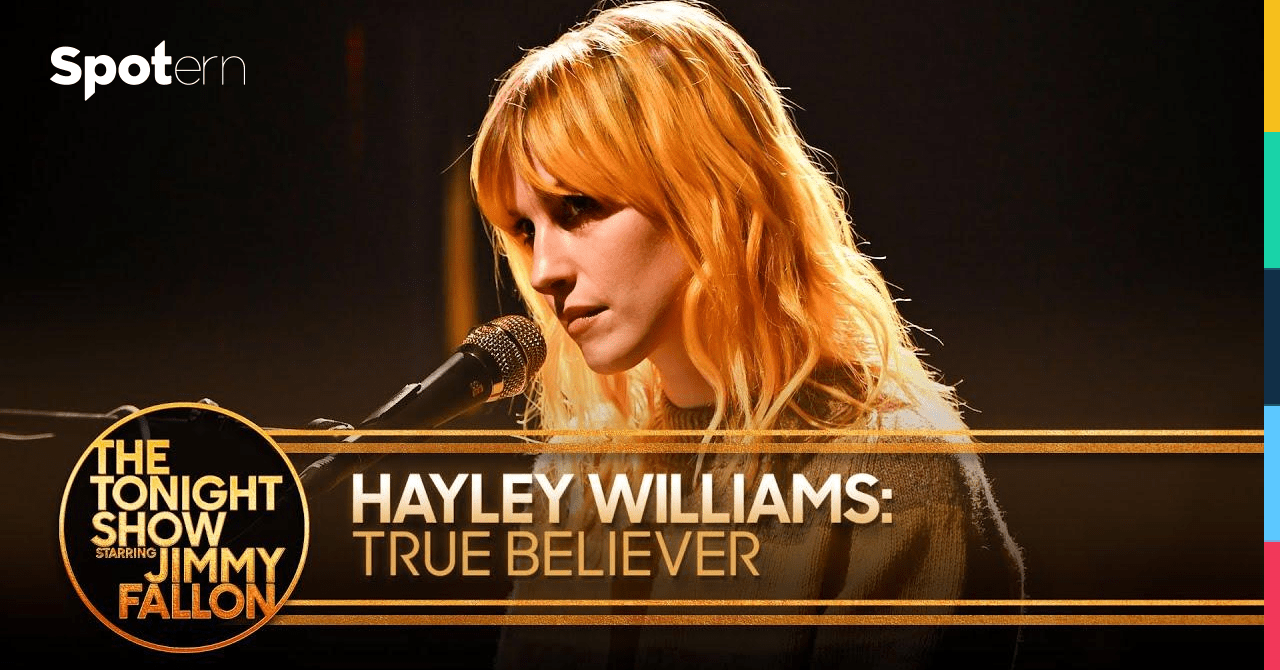 Hayley Williams: True Believer | The Tonight Show Starring Jimmy Fallon ...