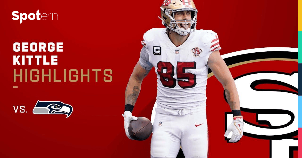 George Kittle Highlights from Week 13 | San Francisco 49ers: Clothes ...