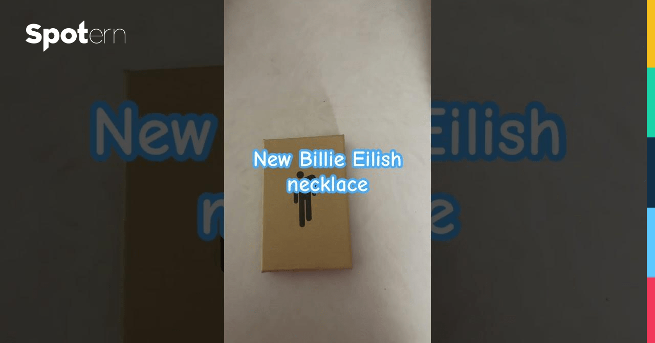 New Blosh necklace! #billieeilish #hitmehardandsoft #music: Clothes ...