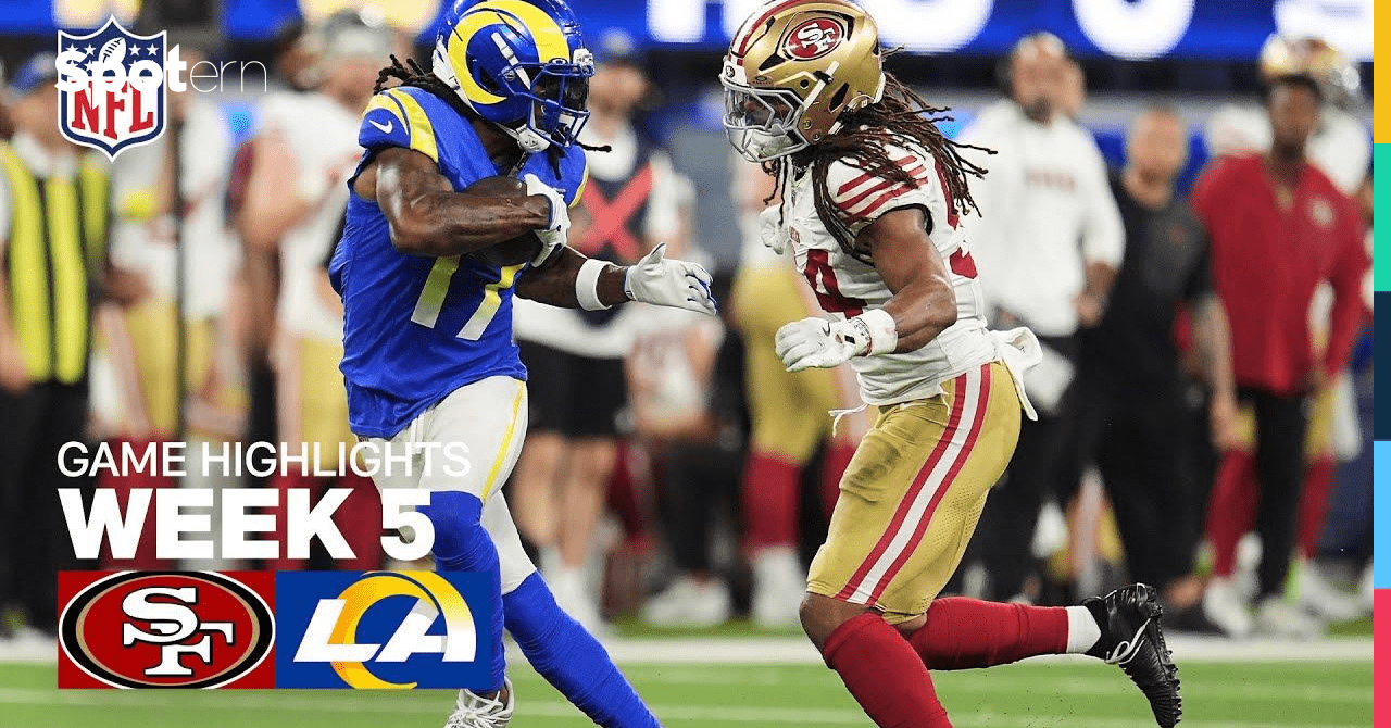 San Francisco 49ers vs Los Angeles Rams Game Highlights | 2025 NFL ...