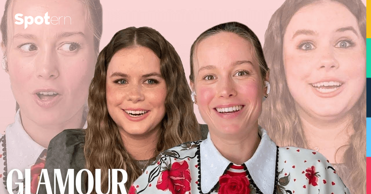 Brie Larson and Jessie Ennis Take a Friendship Test | Glamour: Ropa ...