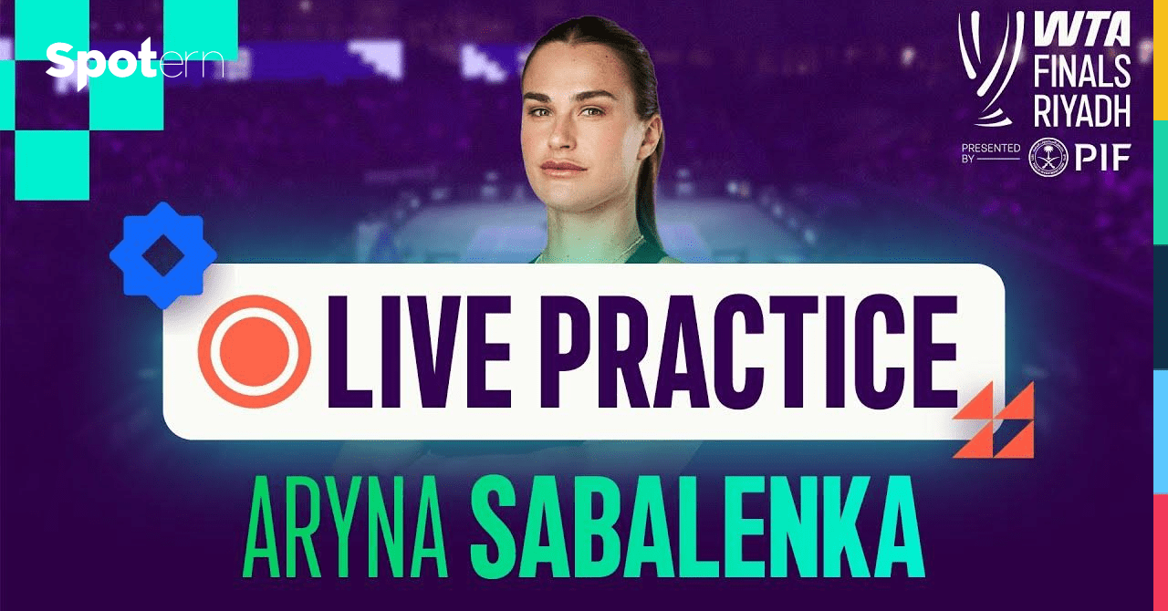 Aryna Sabalenka | Live Practice | WTA Finals Riyadh: Clothes, Outfits ...