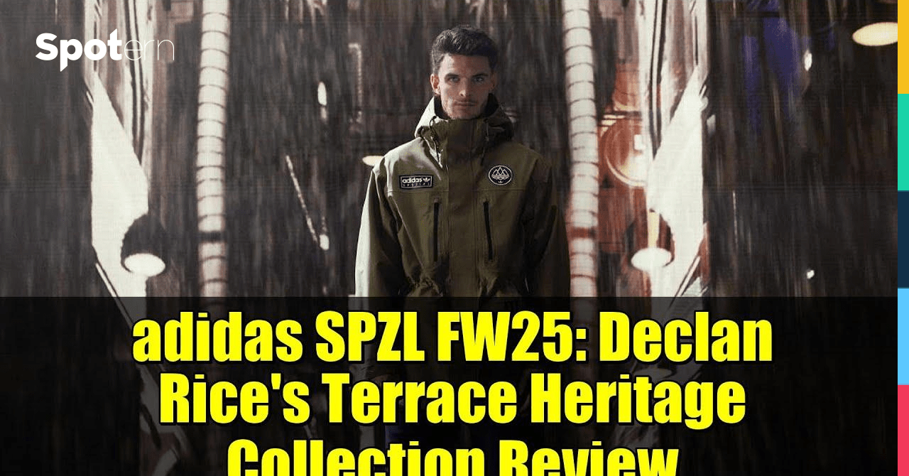 adidas SPZL FW25: Declan Rice's Terrace Heritage Collection Review ...