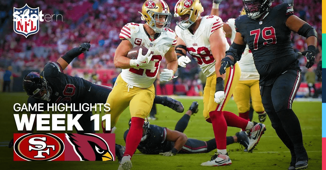 San Francisco 49ers vs Arizona Cardinals Game Highlights | 2025 NFL ...