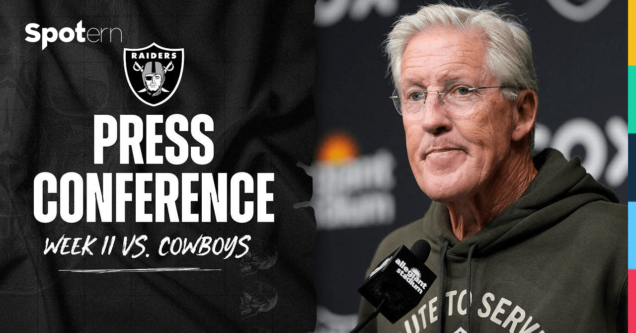 Pete Carroll and Geno Smith Postgame Presser - 11.17.25 | Week 11 ...