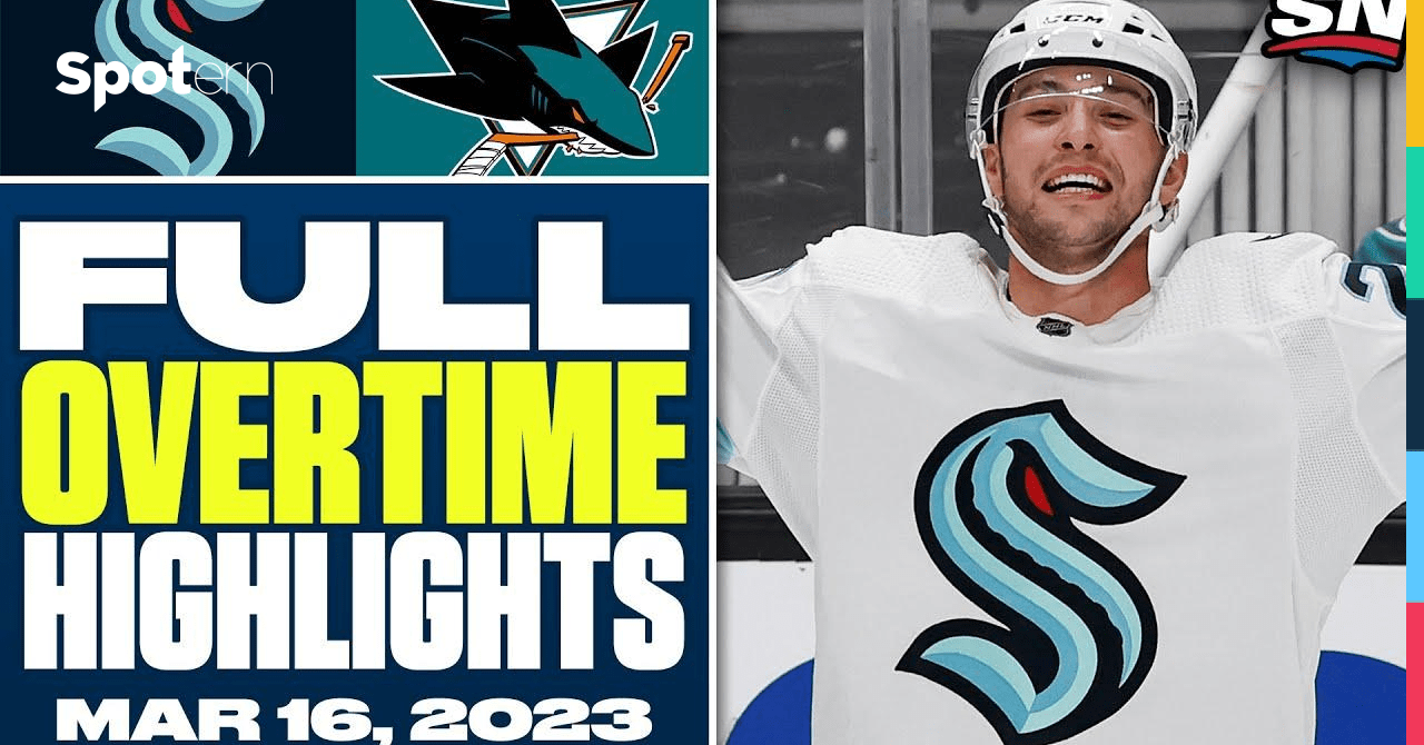 Seattle Kraken at San Jose Sharks | FULL Overtime Highlights - March 16 ...