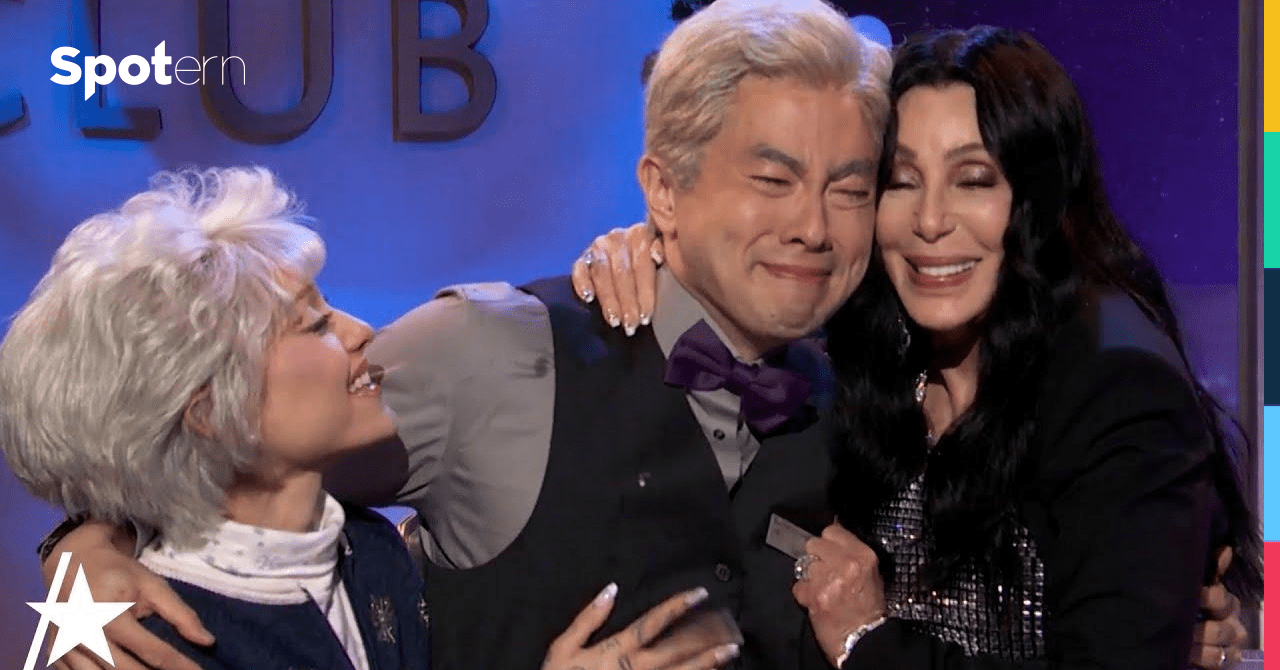 Bowen Yang Cries In Final ‘SNL’ Sketch w/ Ariana Grande & Cher: Clothes ...