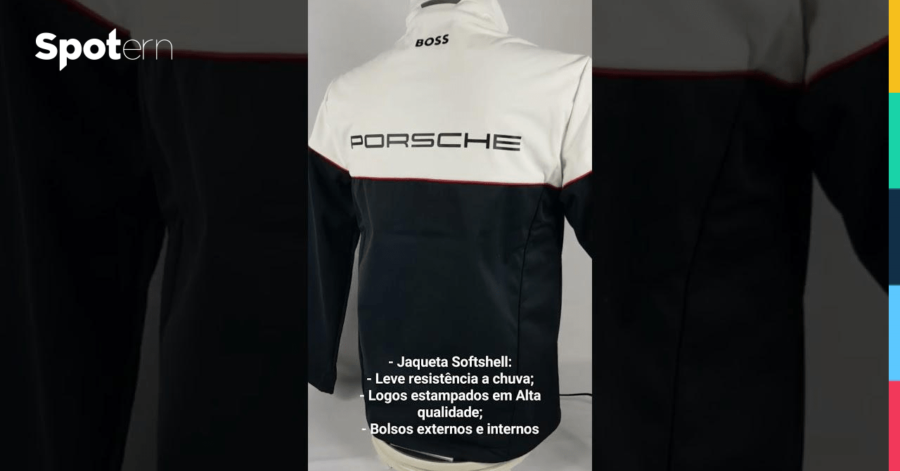 RISING SUN MOTORSPORTS - NOVA JAQUETA SOFTSHELL PORSCHE MOTORSPORT 2023 ...