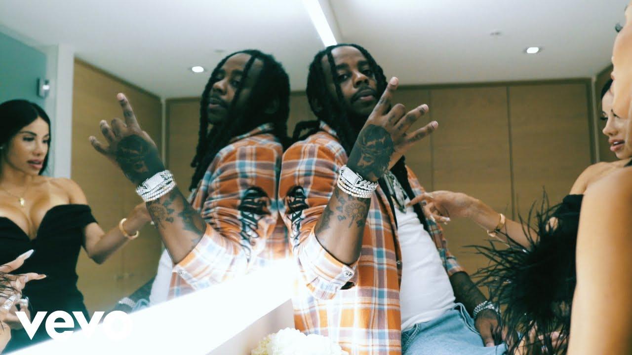 Lanvin x Future Grey & Yellow Logo Windbreaker Jacket worn by BossMan ...