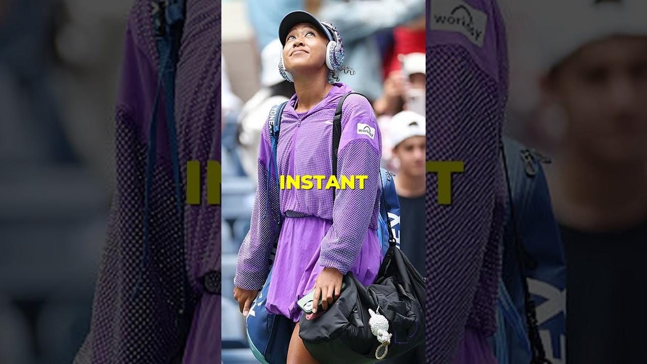 US Open 2025 Naomi Osaka Purple Jacket worn by Naomi Osaka in Gauff and ...