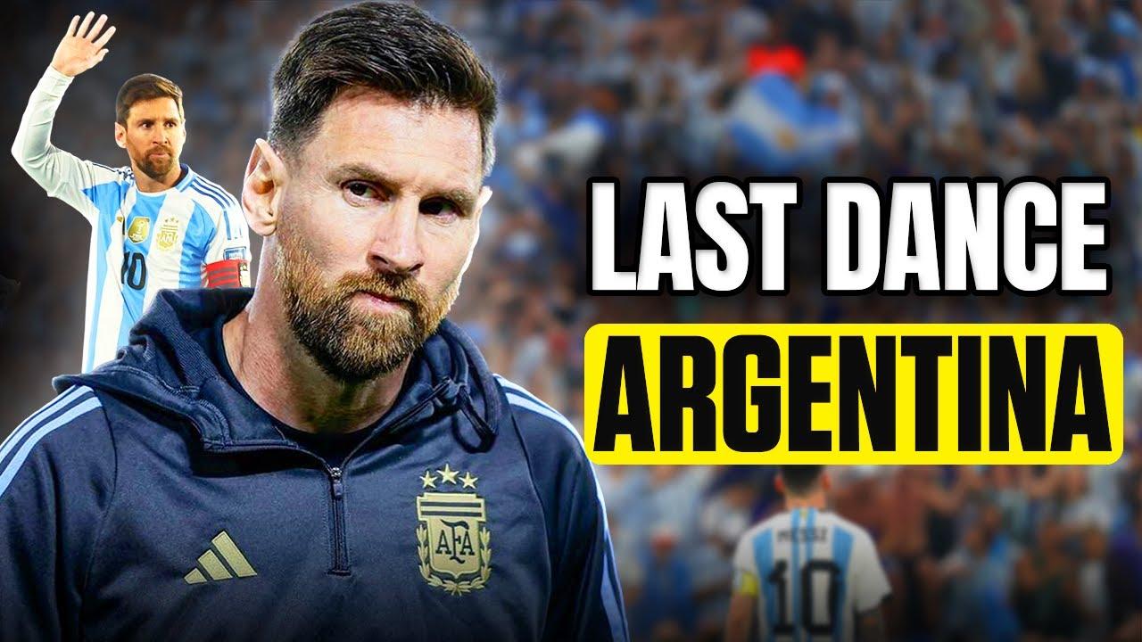 Lionel Messi Argentina Last Home Game Black Hoodie of Lionel Messi in ...