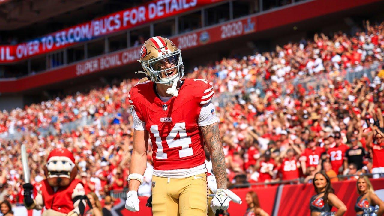 49ers Rivalries Black Jersey worn by Ricky Pearsall in Ricky Pearsall ...