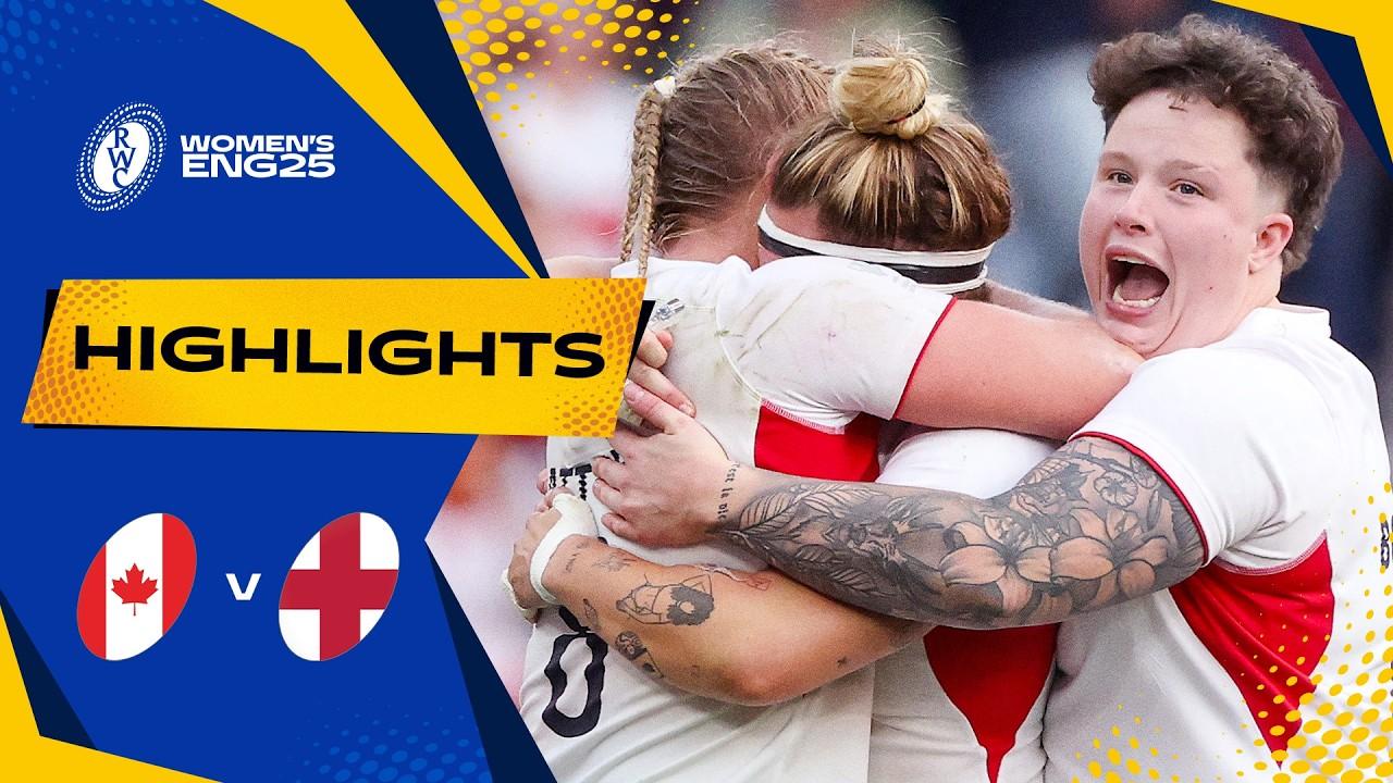 England Women’s Rugby World Cup 2025 White Jersey in England WIN ...