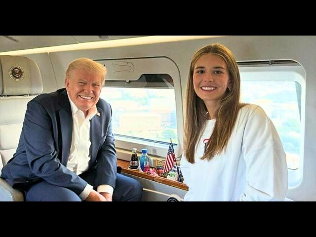 White Sweatshirt worn by Kai Trump in I Went to the Ryder Cup With My ...