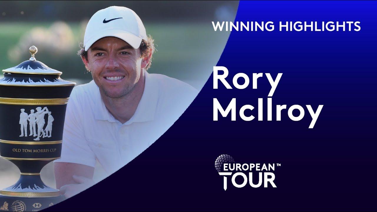 Rory McIlroy HSBC Championship 2025 Blue T-Shirt in Rory McIlroy wins the 2019 WGC-HSBC ...