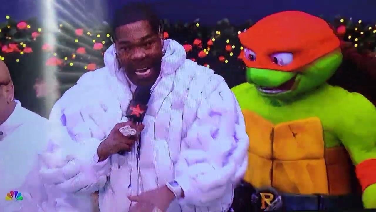 Busta Rhymes Thanksgiving Parade 2025 Jacket in Teenage Mutant Ninja ...