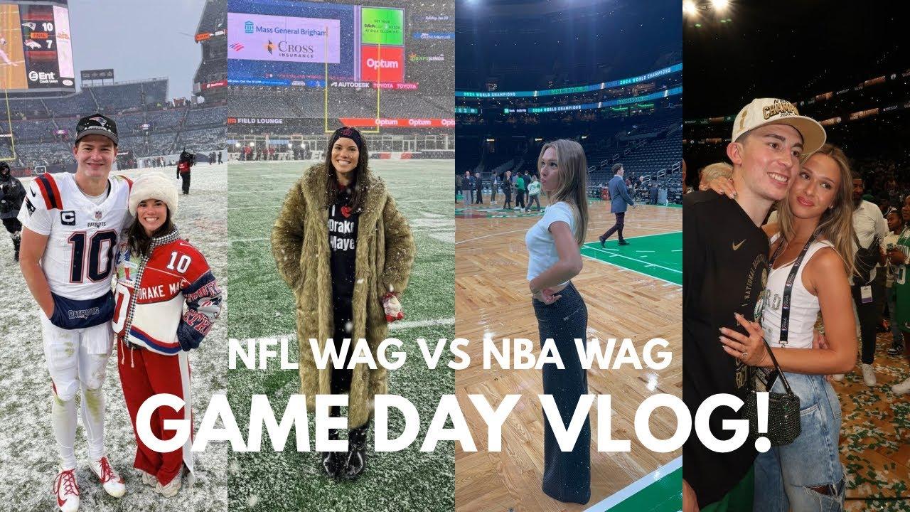 Jacket worn by Ann Michael Maye in NFL wag vs. NBA wag GAME DAY in the ...